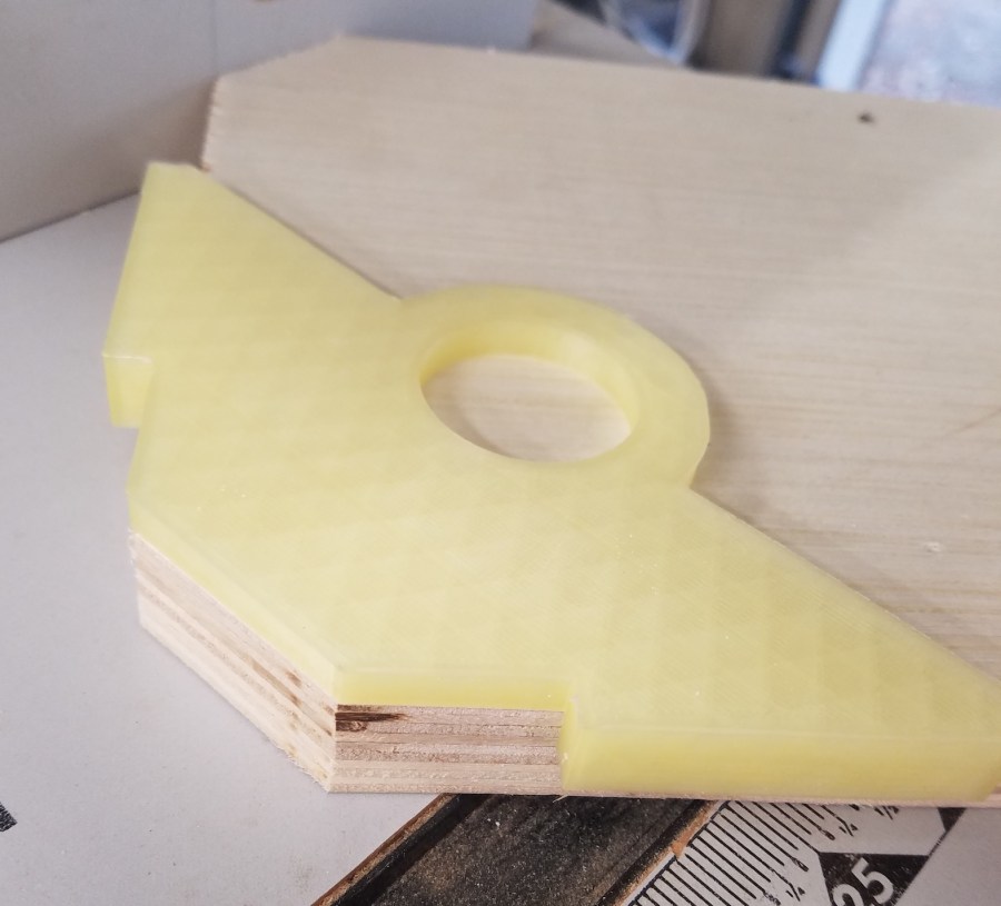 Corner Chamfer Router Template | Kilted Craft Works