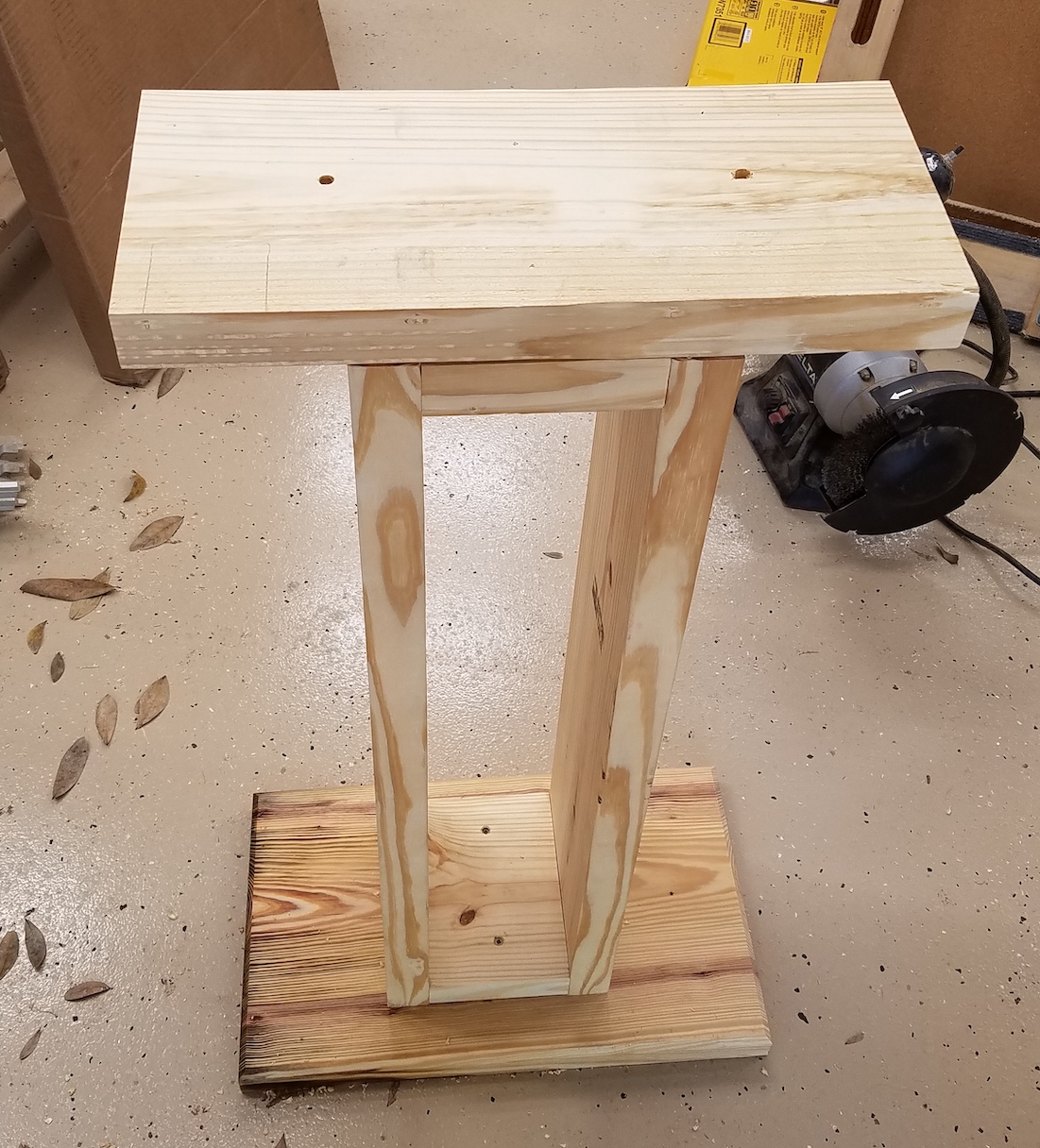 Bench Grinder Stand | Kilted Craft Works