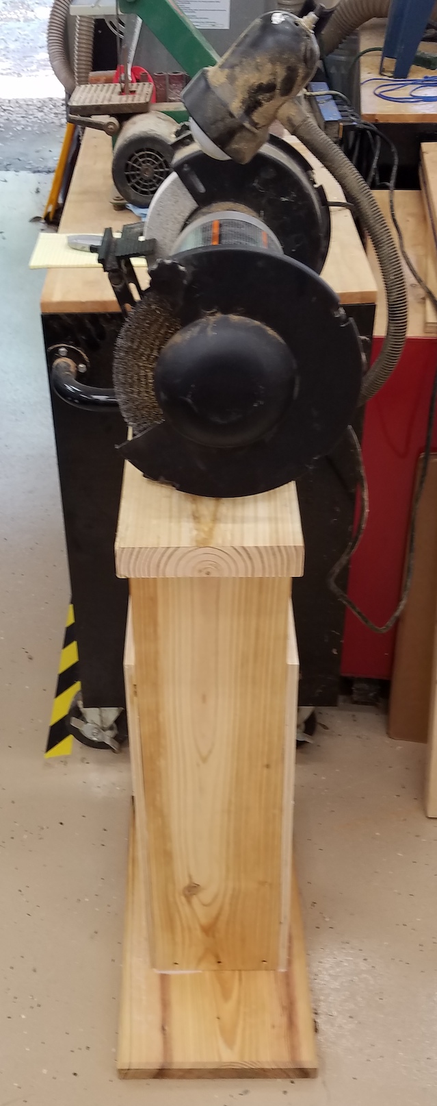 Bench Grinder Stand | Kilted Craft Works