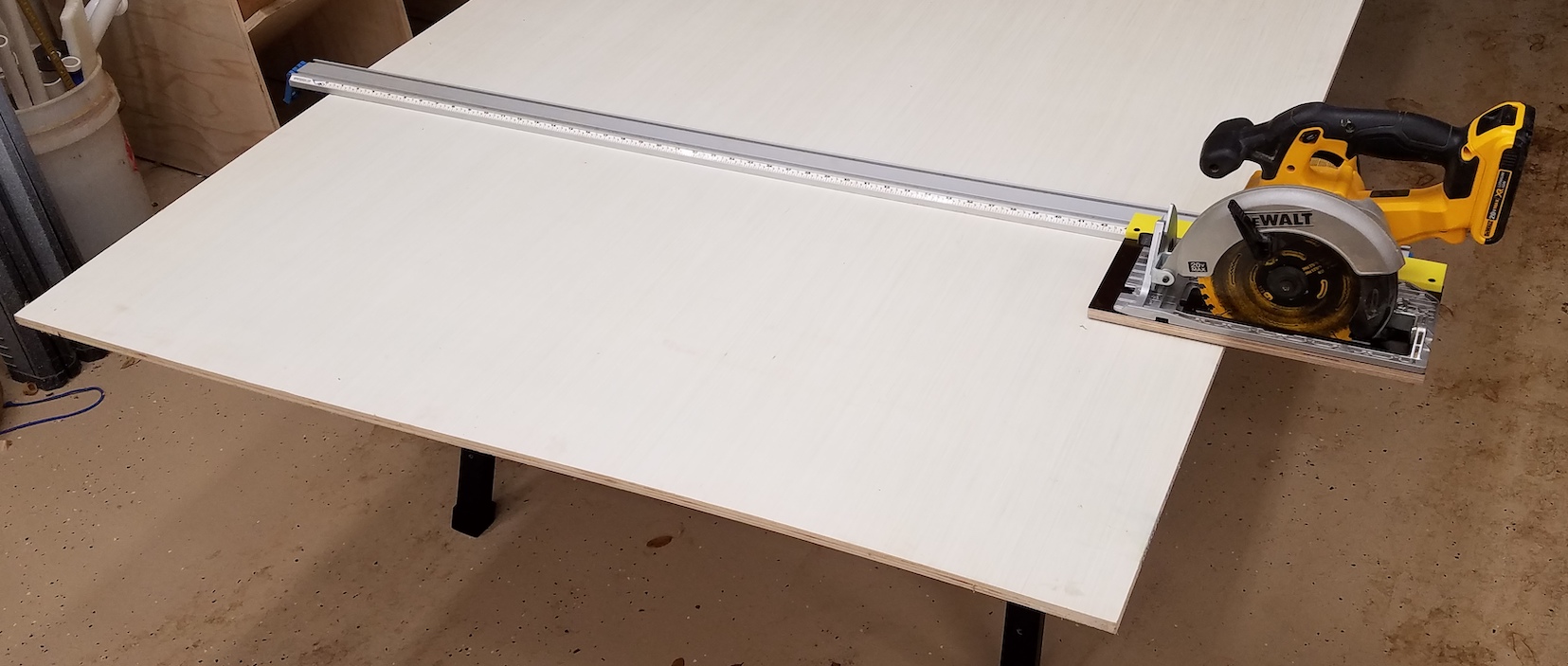 Straight Edge Clamp Saw Guide | Kilted Craft Works